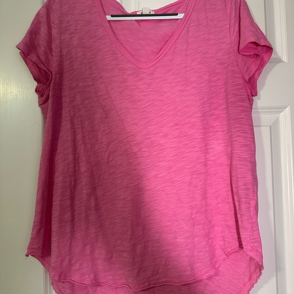 dylan | Tops | Dylan Pink Vneck Top | Poshmark